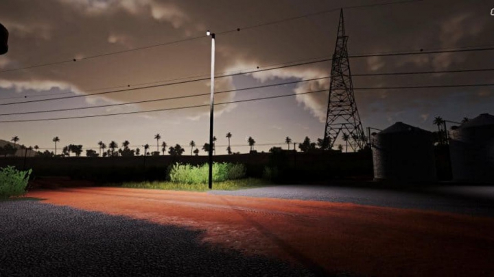 Mod-Network || FS19 Wooden Yard Light v1.0 Mod for farming simulator 19